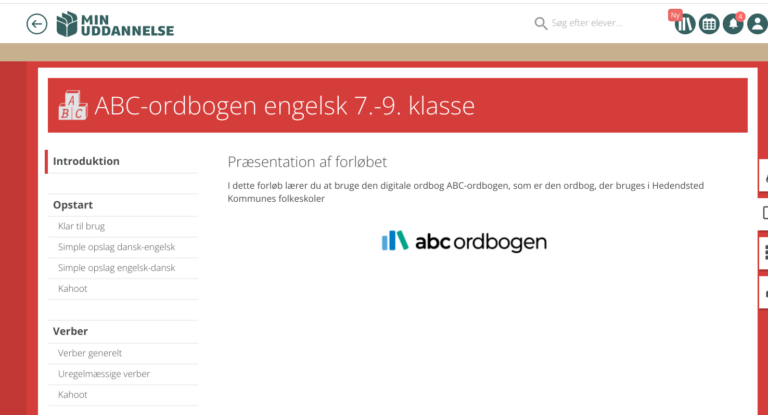 Ordbogskursus engelsk – Bloggen om IT og undervisning